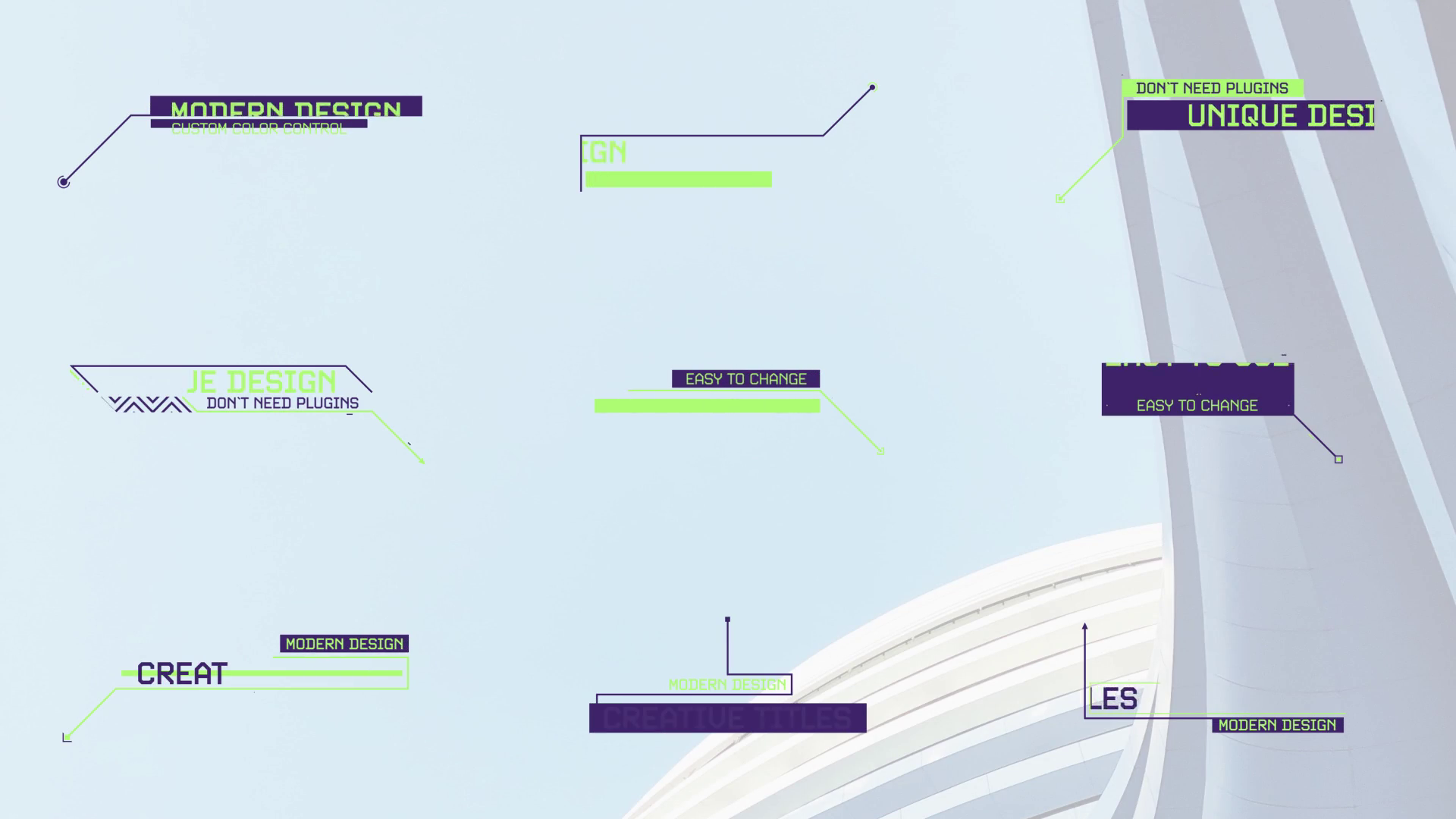 Premiere Pro: Modern Callout Titles Template SBV-347485136 - Storyblocks