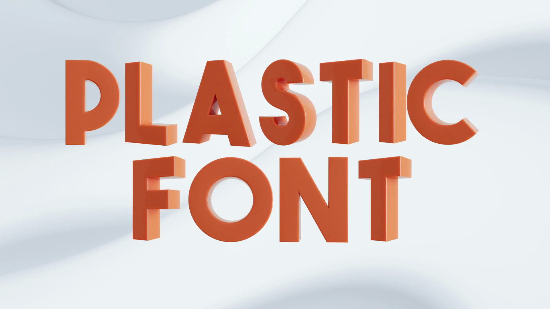 After Effects: Plastic Animated Font Template SBV-353749798 - Storyblocks