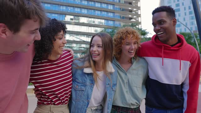 Mixed Racial Group Stock Footage: Royalty-Free Video Clips - Storyblocks