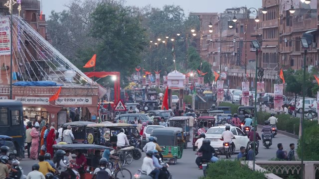 People Crossing Road India Stock Footage: Royalty-Free Video Clips ...