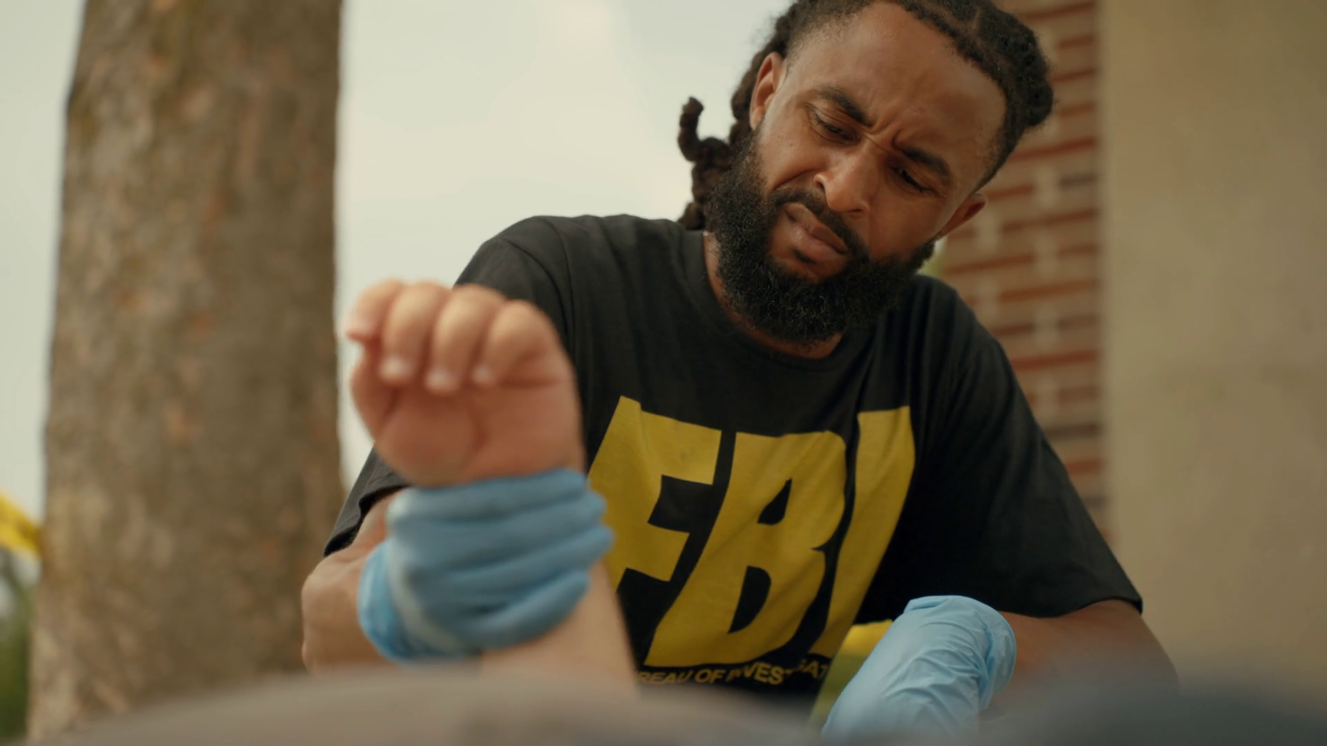 Low Angle Shot Of Fbi Agent Conducting Stock Footage SBV-347098987 ...