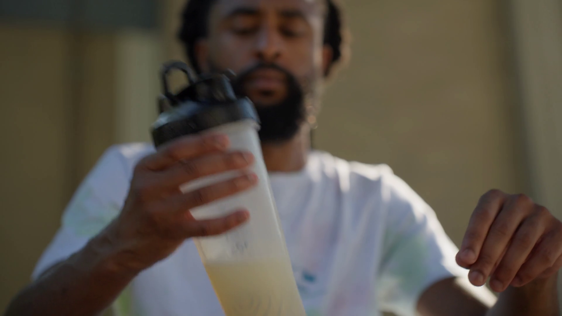 Handheld Shot Of Black Man Shaking Sports Stock Footage SBV-347144789 ...
