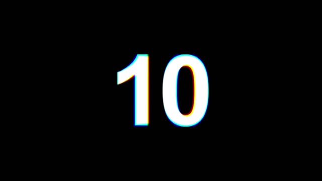 Top 10 Countdown Stock Footage: Royalty-Free Video Clips - Storyblocks