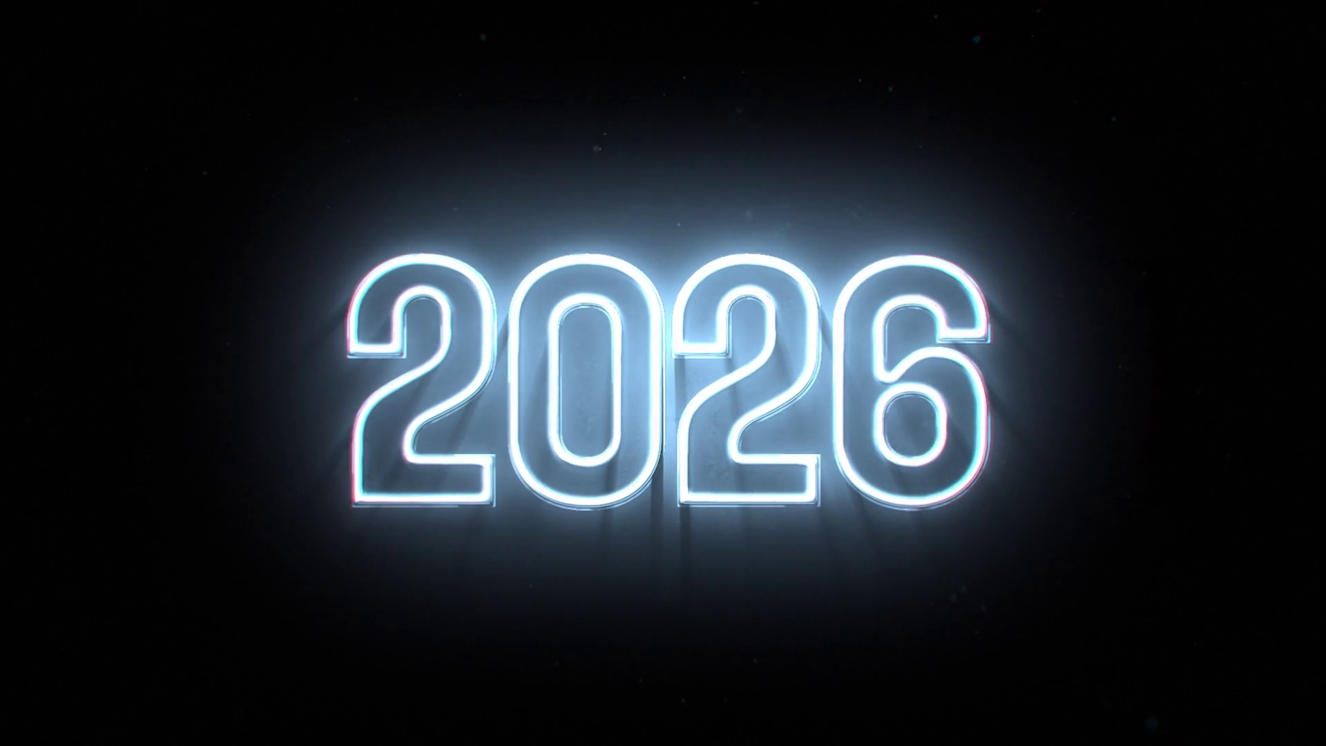 2026 Text Neon Animation Stock Footage SBV-349102282 - Storyblocks