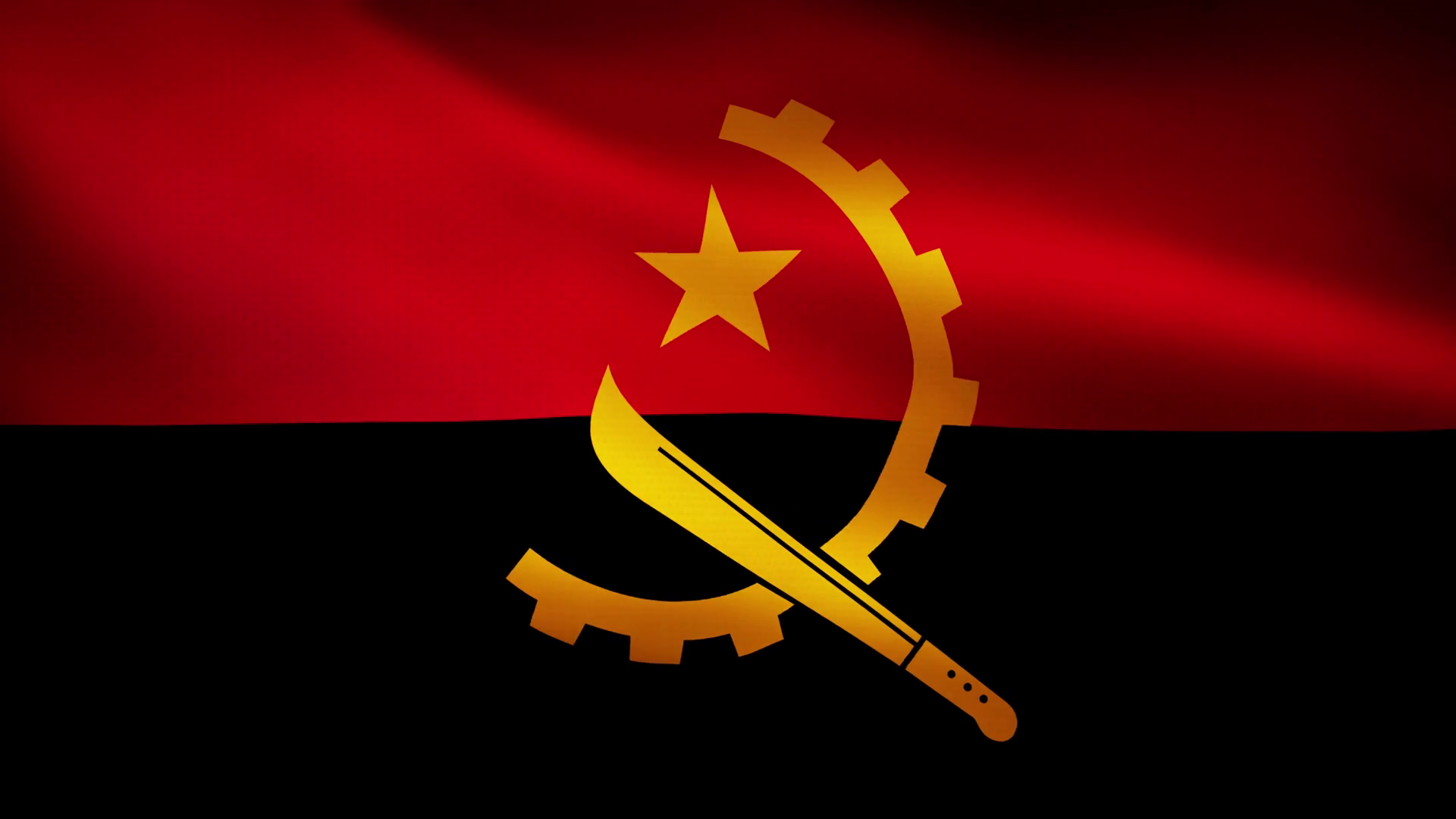 Angola Waving Flag Stock Footage SBV-347605310 - Storyblocks