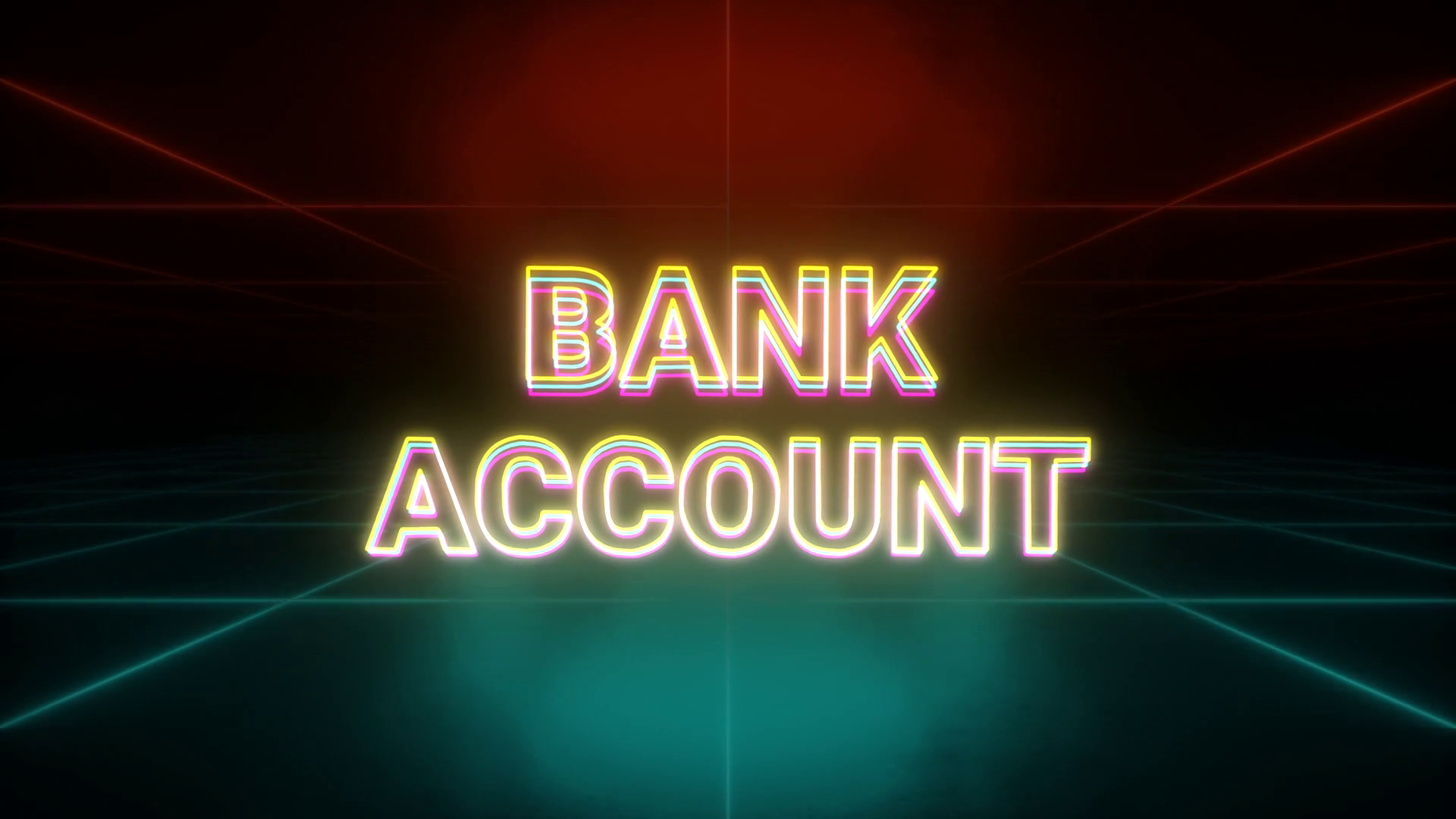 Bank Account Animation Retro Background Stock Footage SBV-348379854 ...