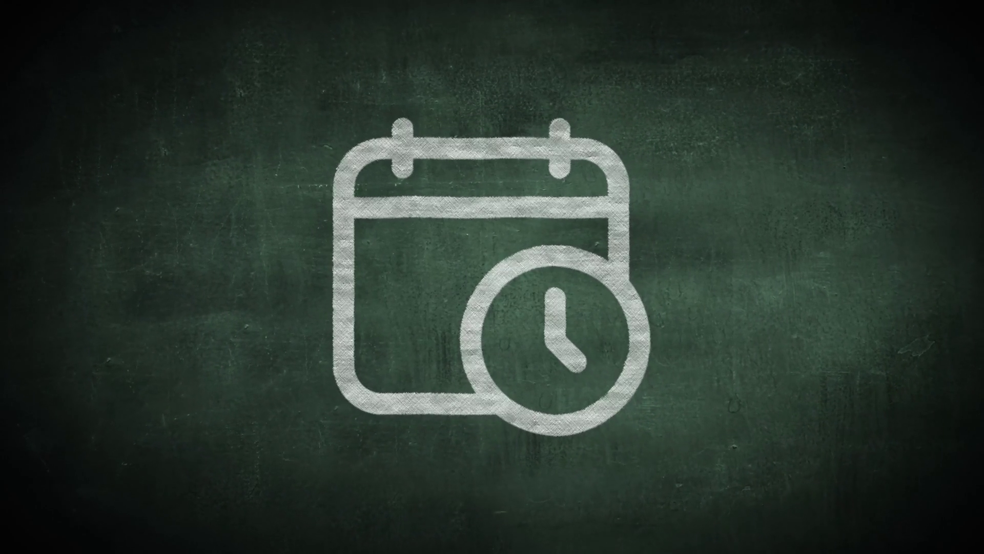 Calendar Animation On School Blackboard Stock Motion Graphics SBV ...