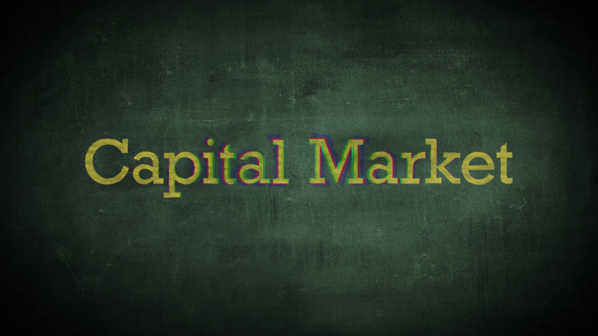 Capital Market Animation On School Blackboard Stock Footage SBV ...