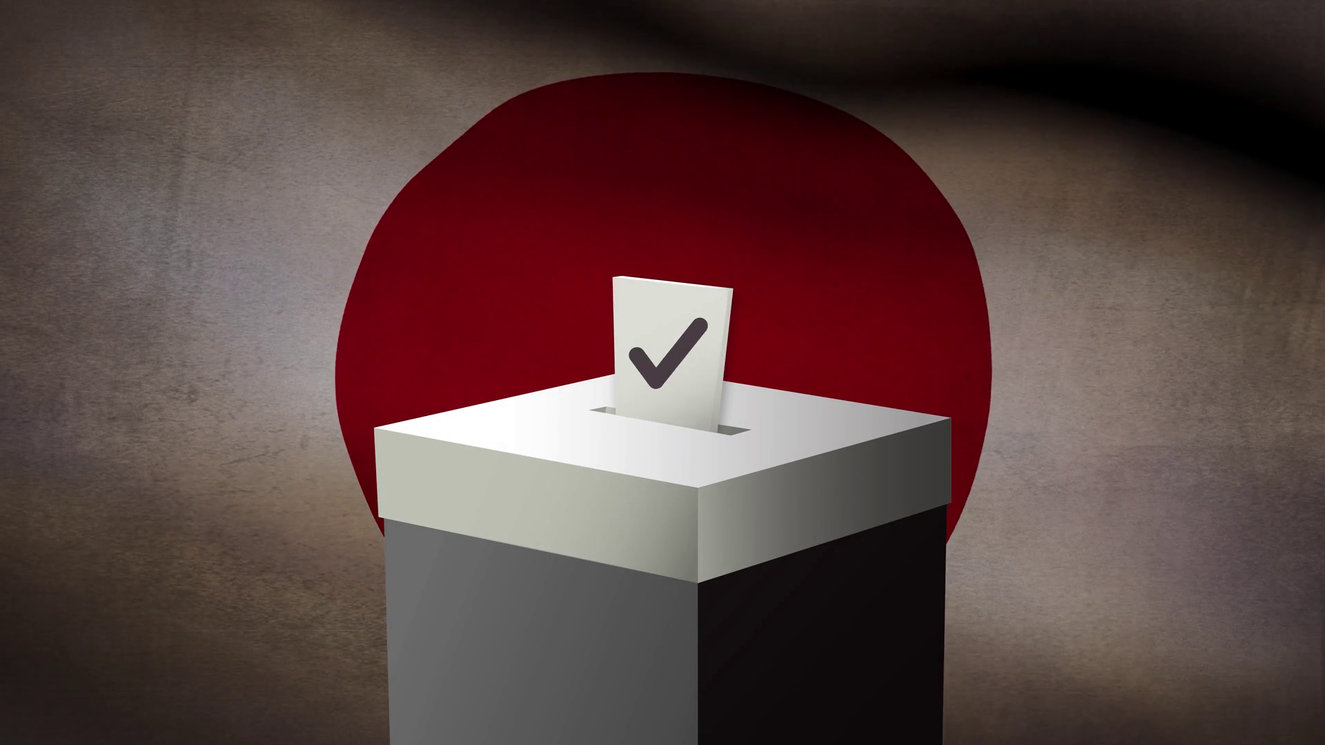 Casting Vote Into Ballot Box During Japan Stock Footage SBV-348242904 ...