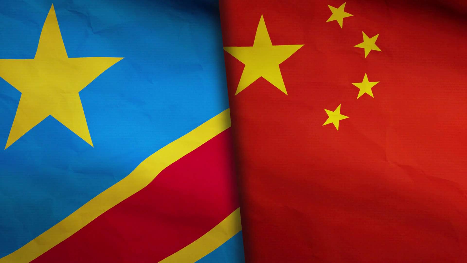 China Democratic Republic Of Congo Flag Stock Footage SBV-352088317 ...