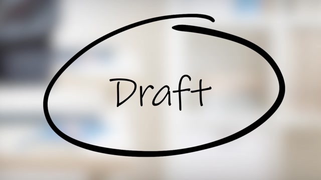 Draft Handwriting Stock Footage: Royalty-Free Video Clips - Storyblocks