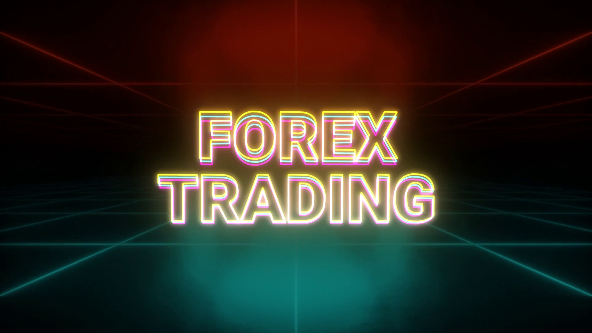 Forex Trading Animation Retro Background Stock Motion Graphics SBV ...