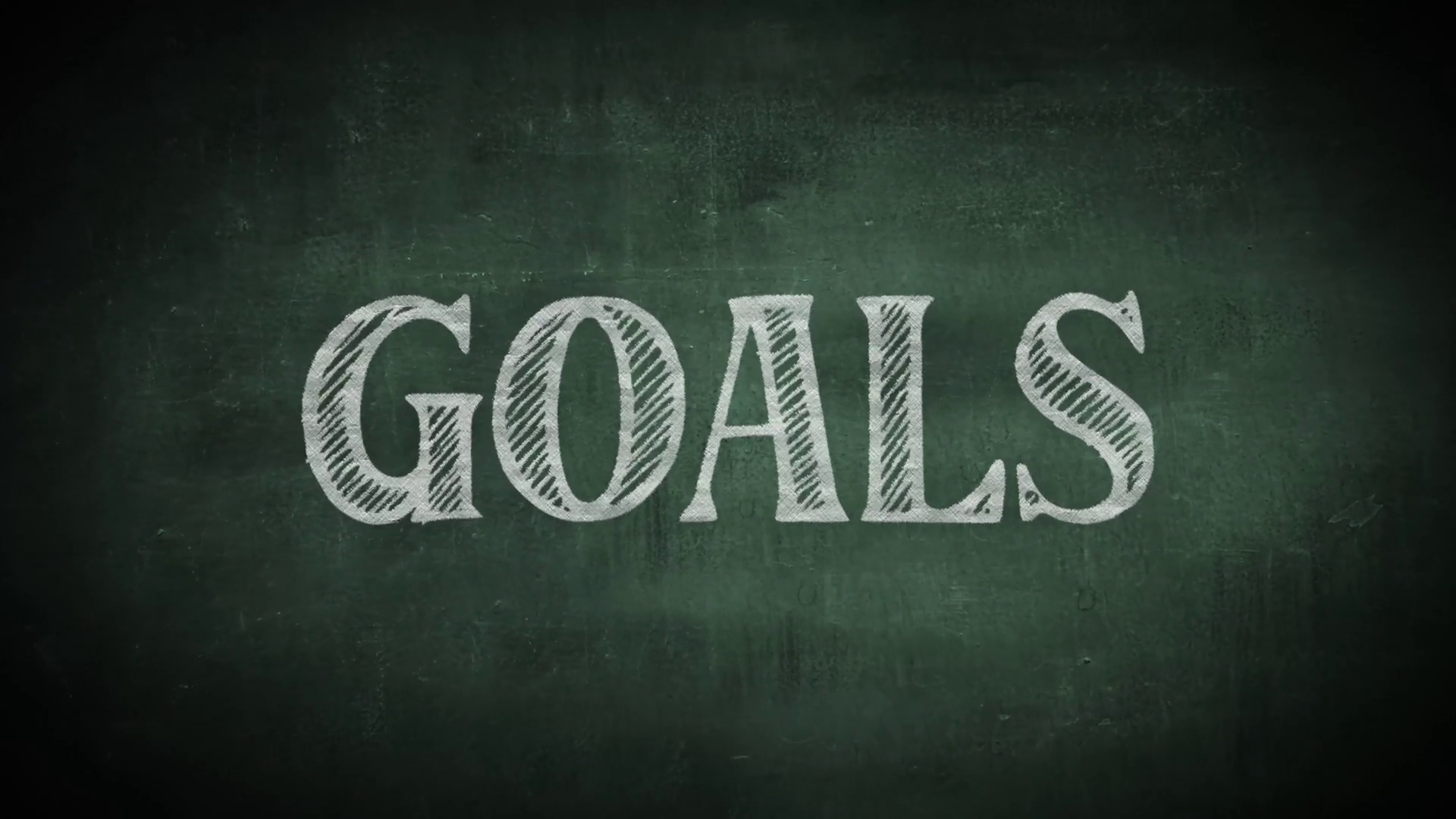 Goals Animation On School Blackboard Stock Motion Graphics SBV ...