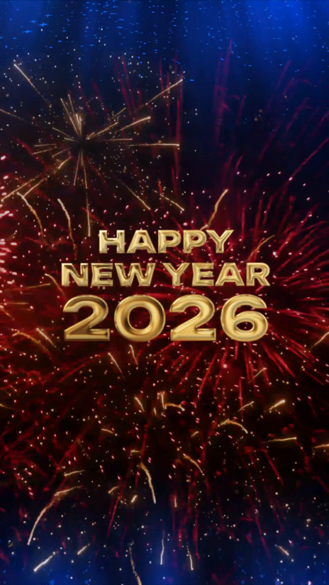 Happy New Year 2026 Celebration Countdown Stock Footage SBV-353552780 ...