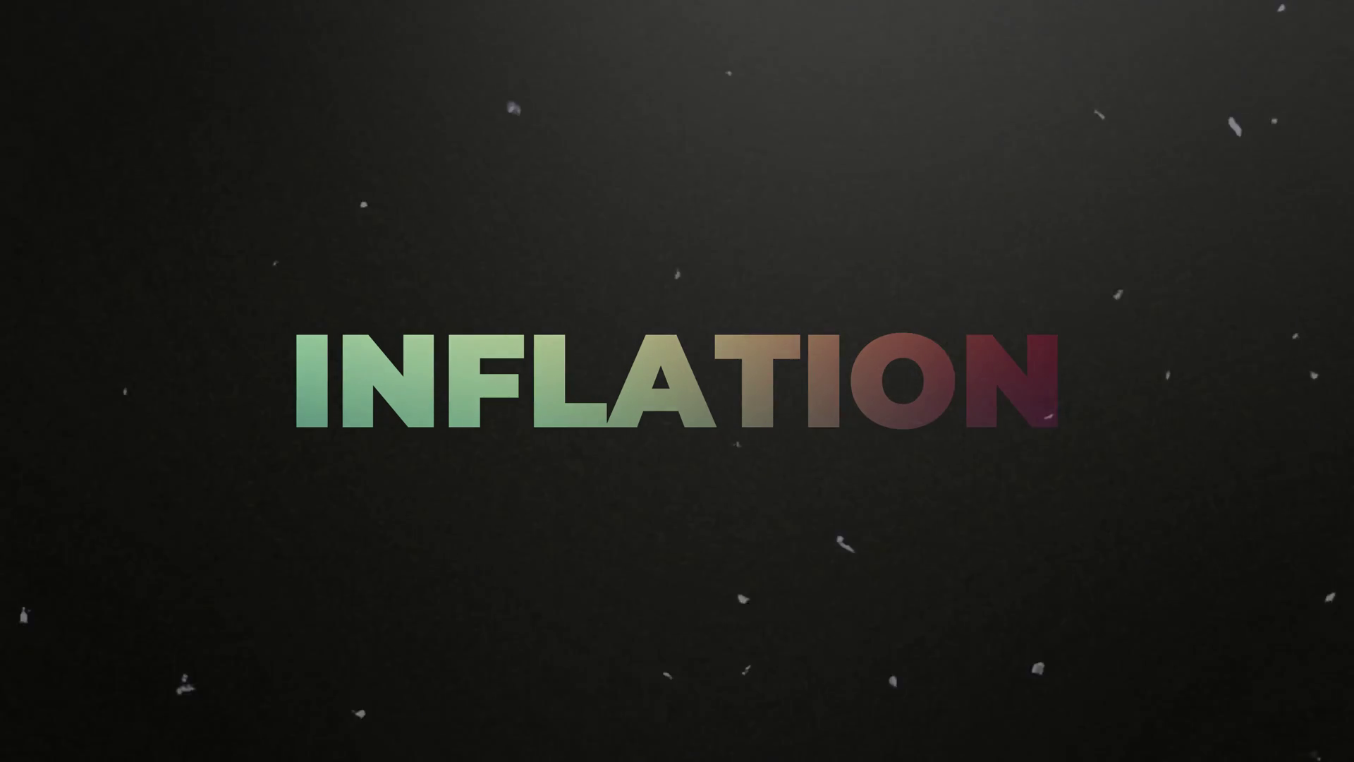 Inflation Text Animation Stock Footage SBV-347588309 - Storyblocks