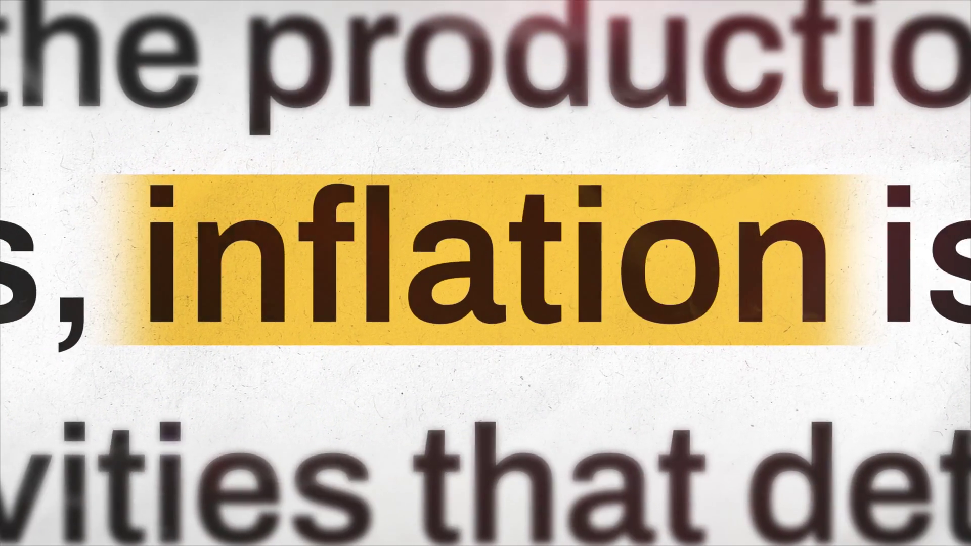 Inflation Text News Stock Footage SBV-348958931 - Storyblocks
