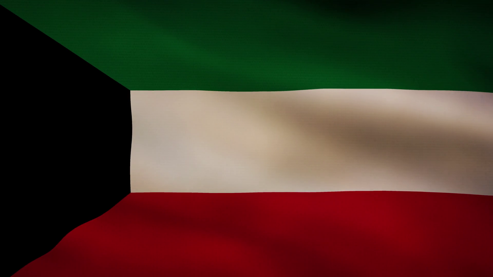 Kuwait Waving Flag Stock Footage SBV-347654303 - Storyblocks