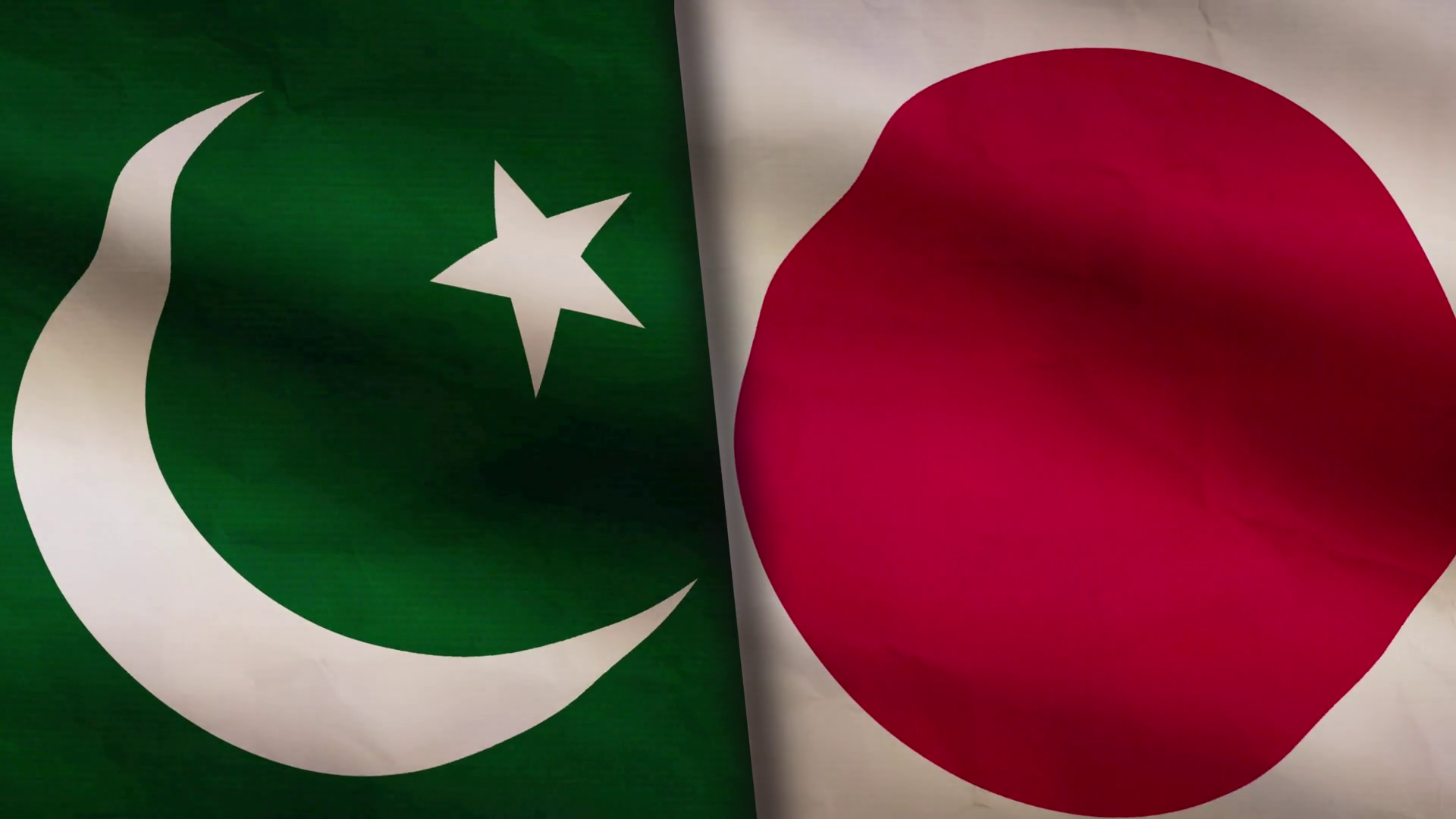 Pakistan Flag Japan Stock Footage SBV-352650991 - Storyblocks