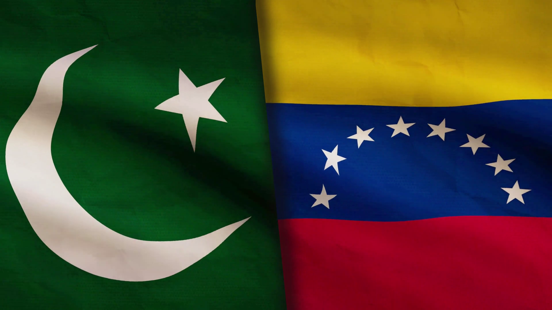 Pakistan Flag Venezuela Stock Footage SBV-352657085 - Storyblocks
