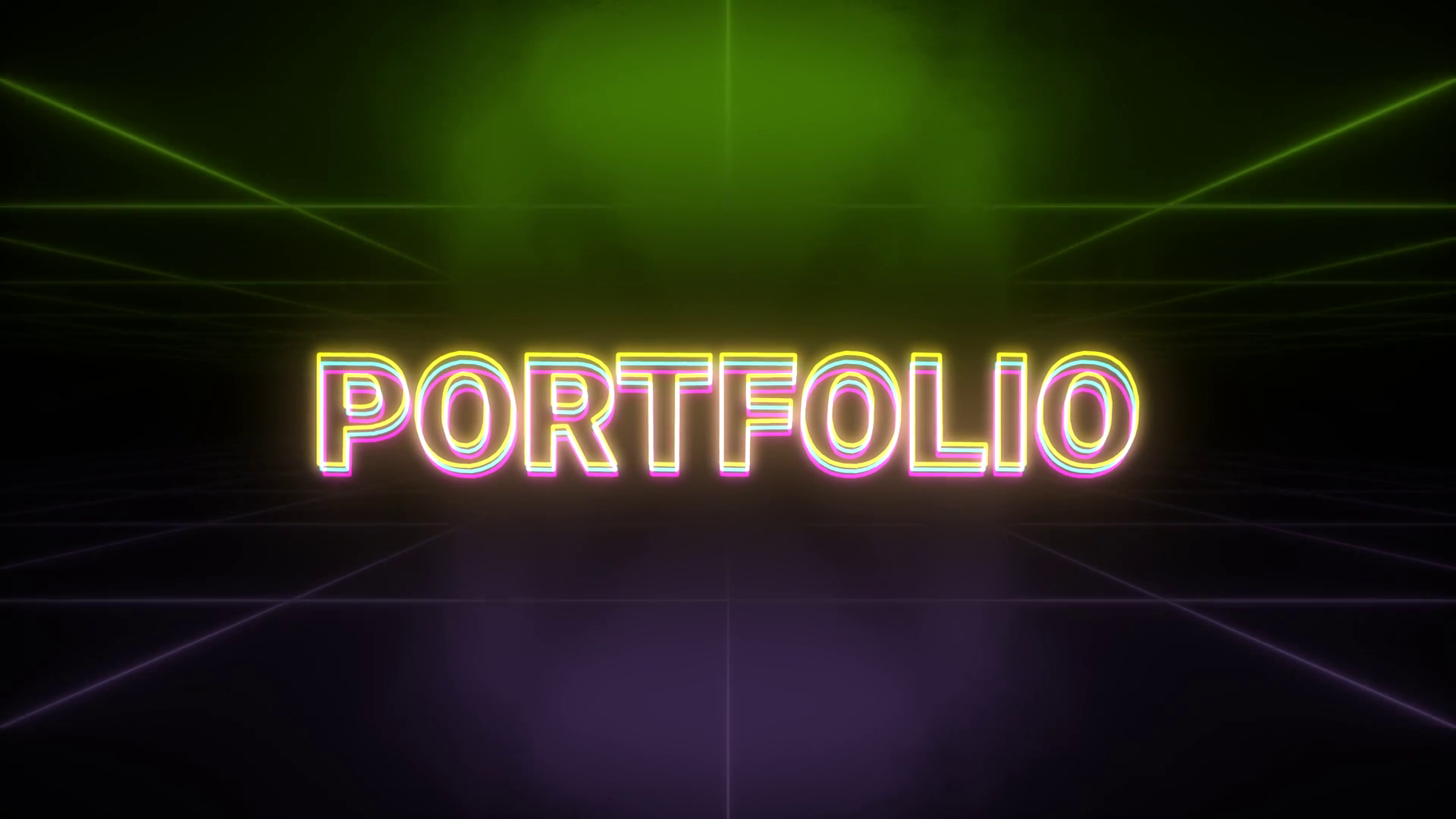 Portfolio Animation Retro Background Stock Footage SBV-352117161 - Storyblocks