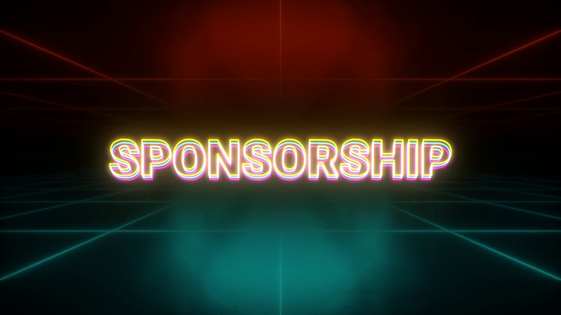 Sponsorship Animation Retro Background Stock Footage SBV-348741765 ...