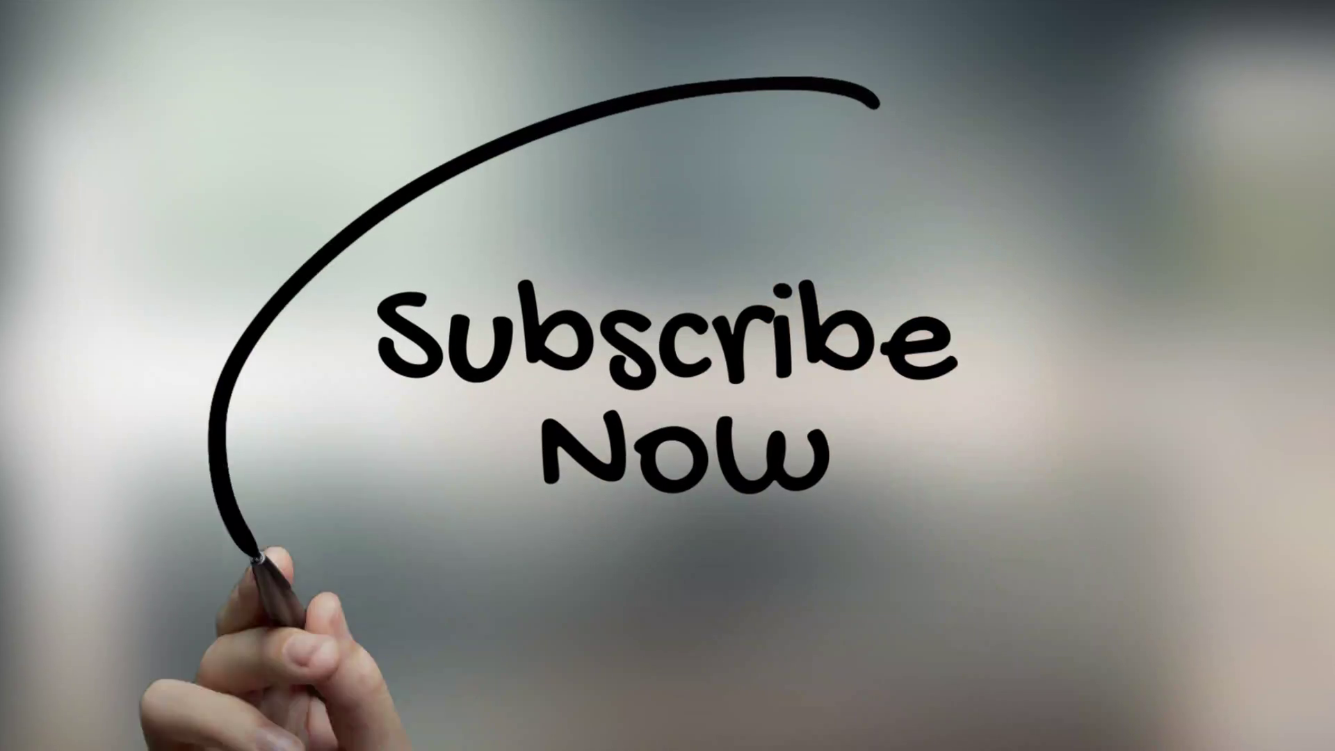 Subscribe Handwriting With Black Marker On Stock Footage SBV-353057040 ...
