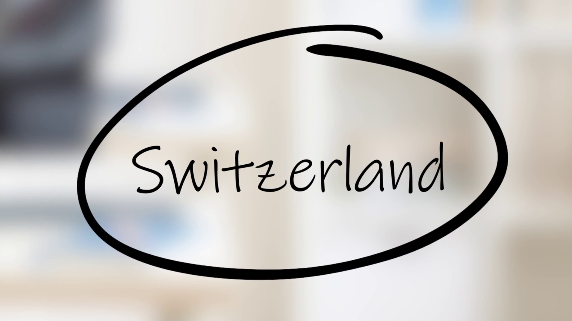Switzerland Handwriting Using Black Marker Stock Footage SBV-352800642 ...