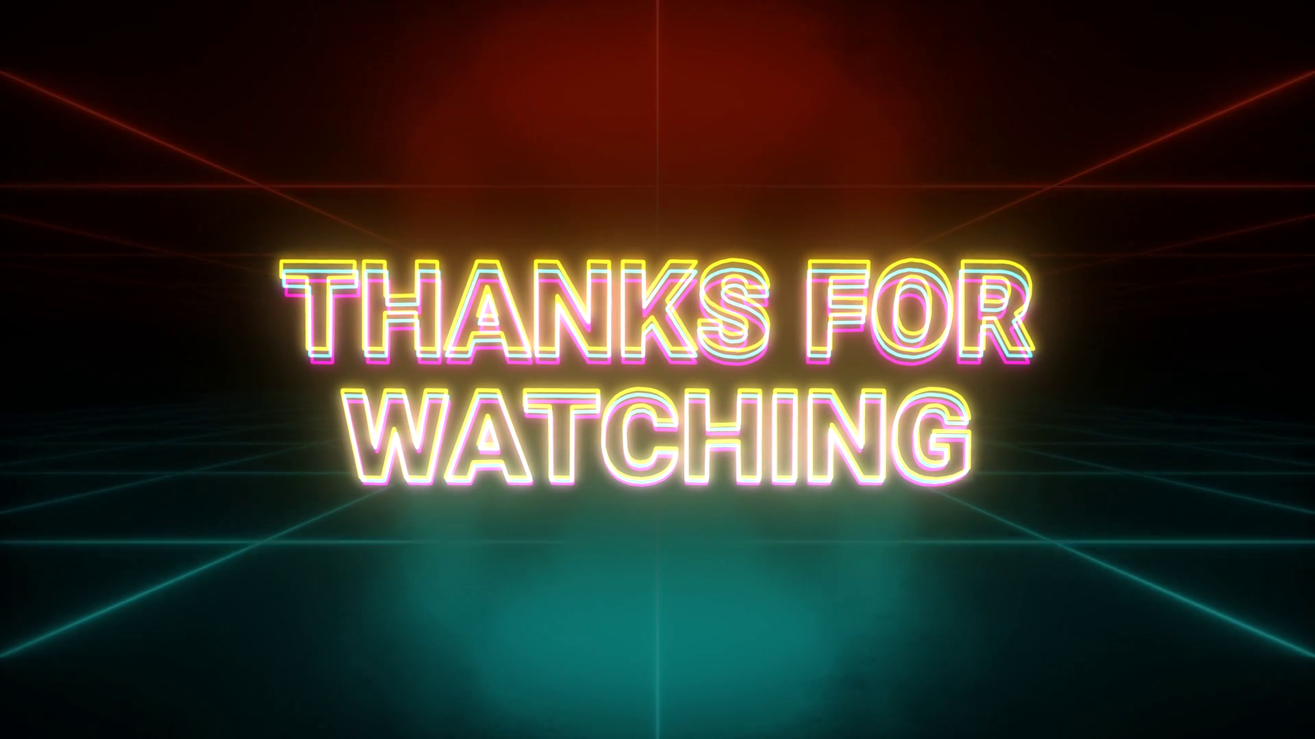 Thanks Watching Animation Retro Background Stock Footage SBV-347588188 - Storyblocks