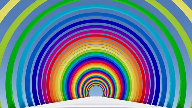 Rainbow Loop Stock Footage: Royalty-Free Video Clips - Storyblocks