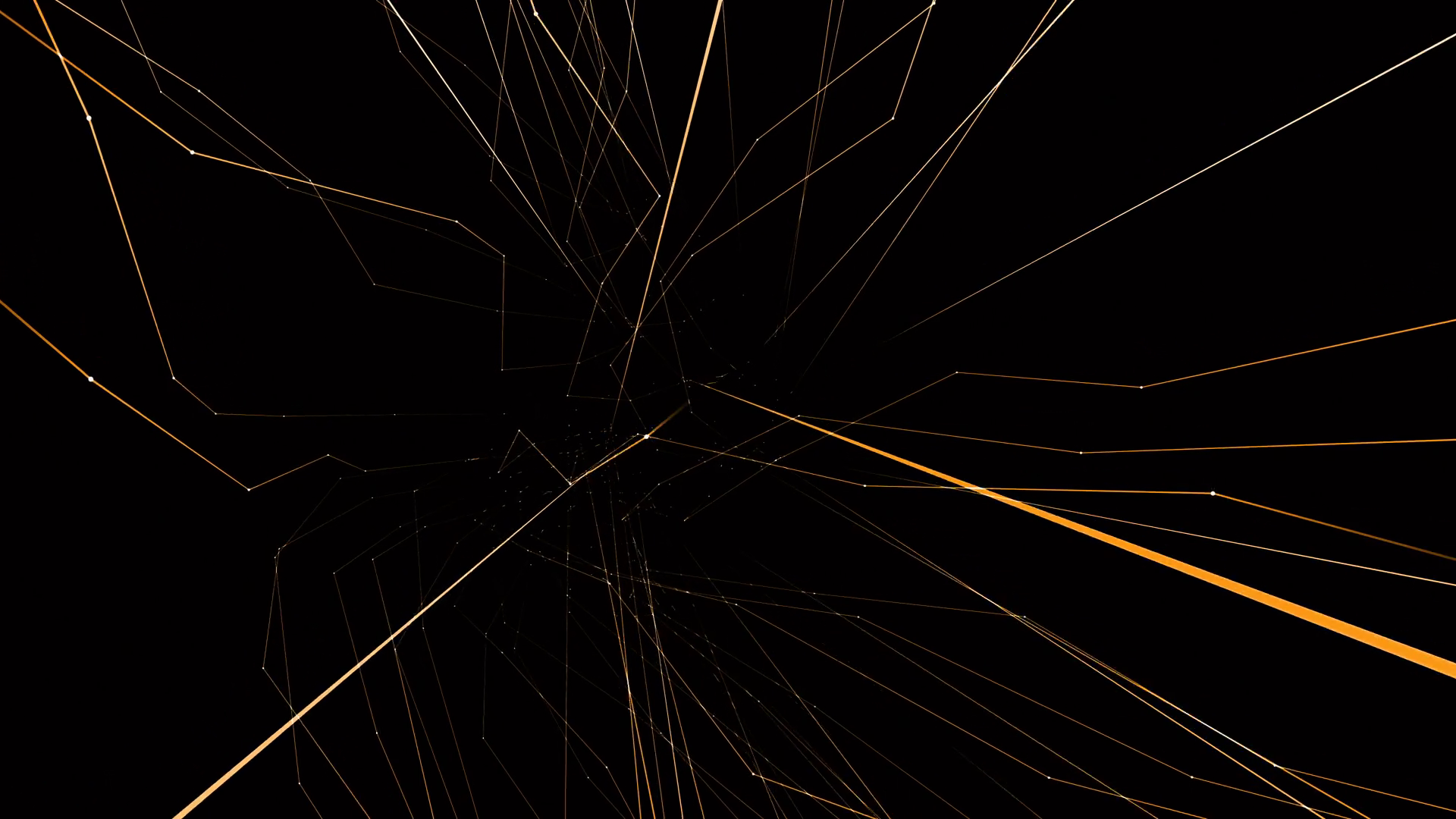 Abstract 3d Rendering Of Geometric Abstraction Computer Generated Loop