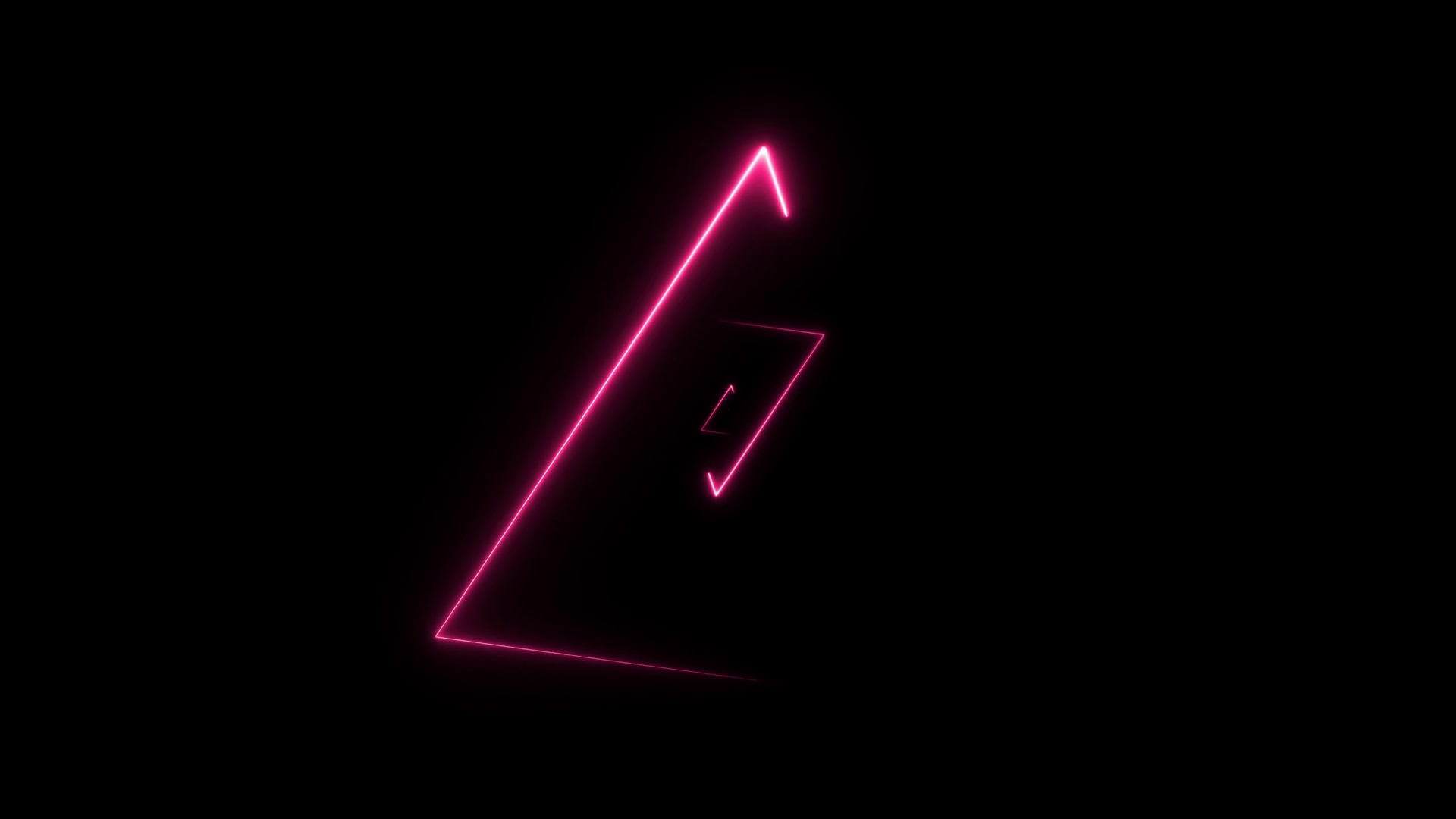 Abstract Background With Neon Triangle Stock Motion Graphics SBV ...