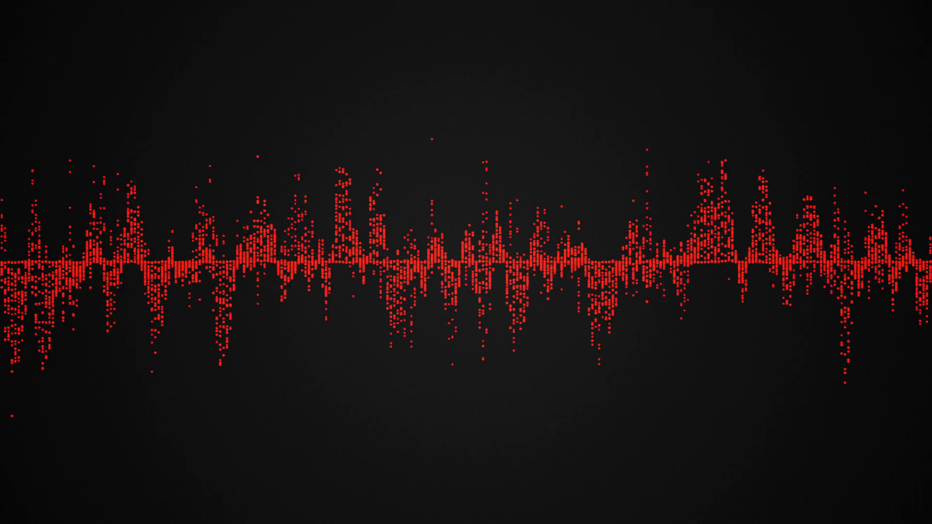 Abstract Colorful Audio Wave On Black Stock Motion Graphics SBV ...