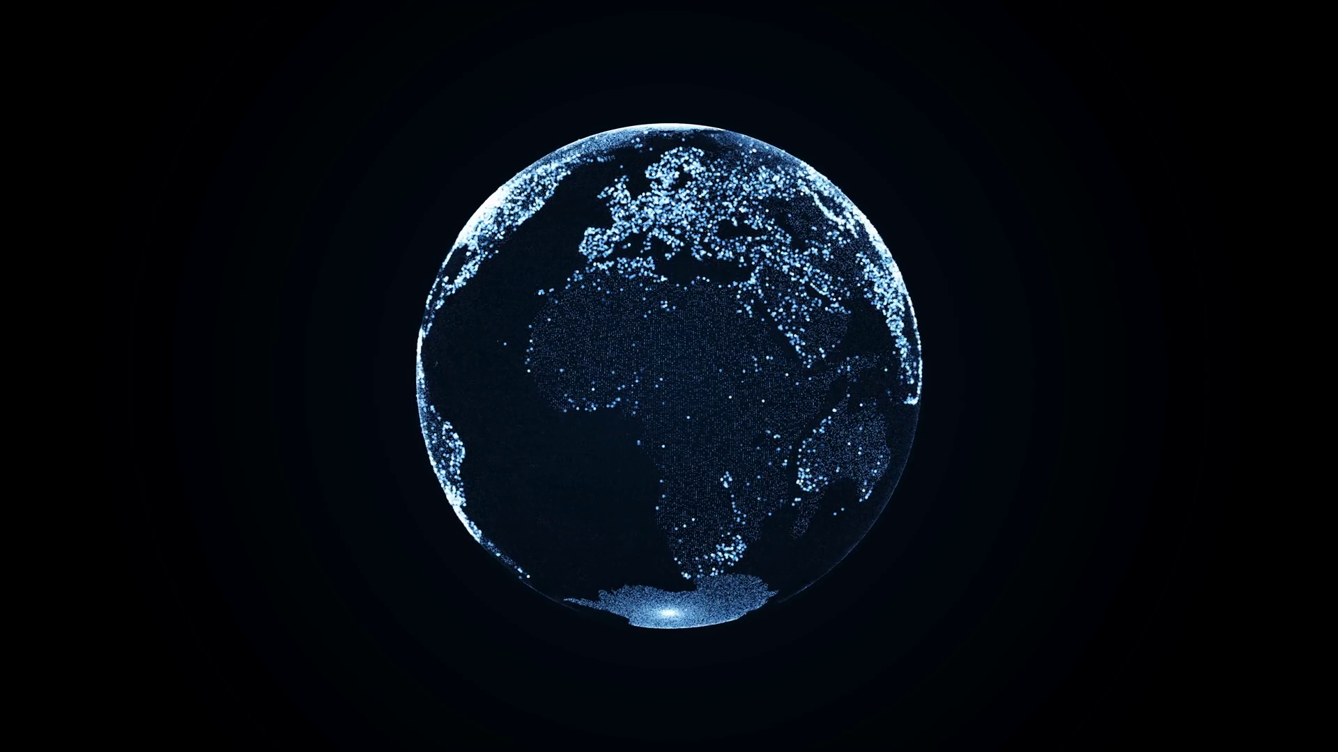 Animation Of Spinning Globe Of Earth Planet Stock Motion Graphics SBV ...
