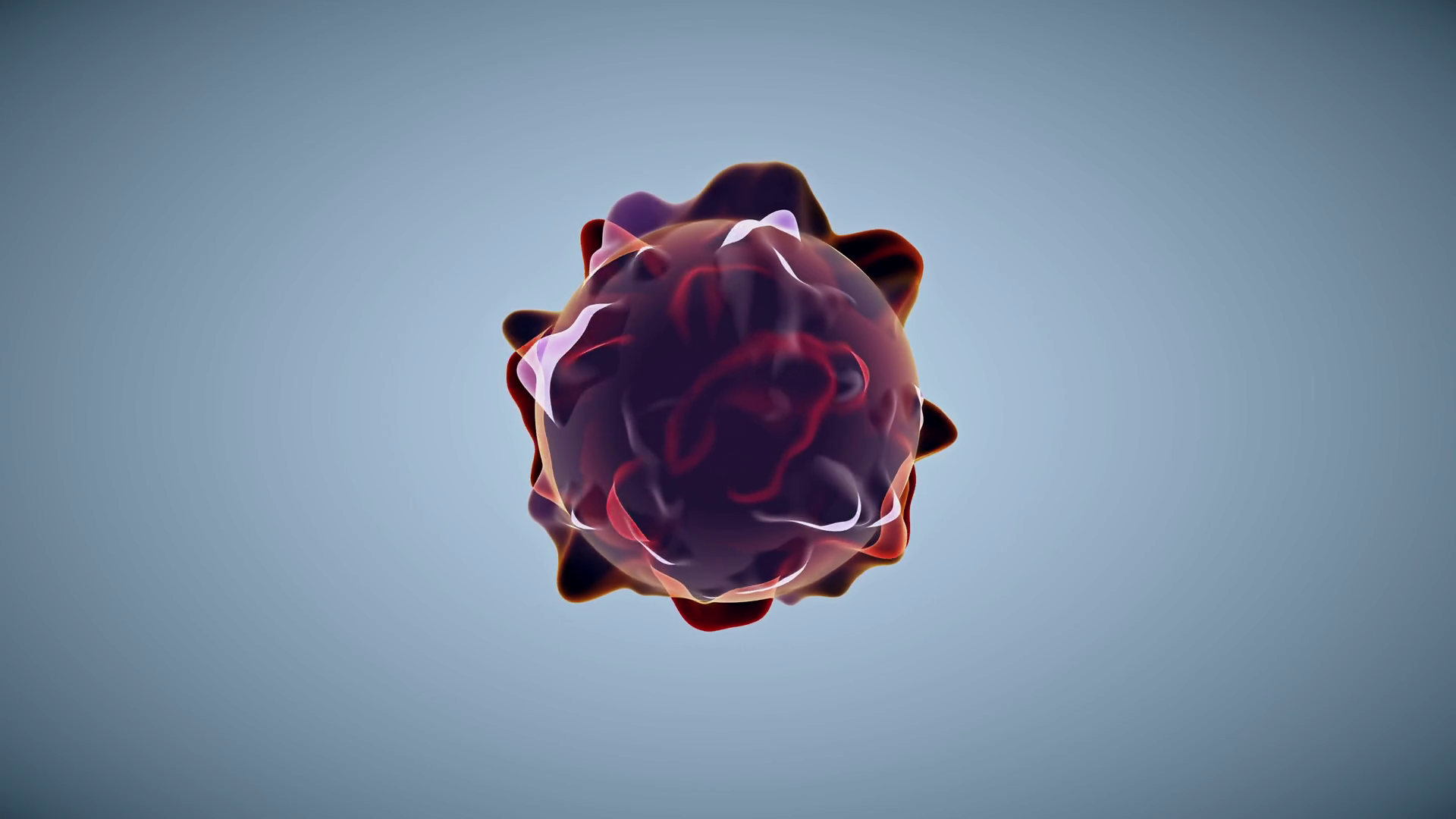 3d Transparent Object With Deformed Surface Stock Motion Graphics SBV ...