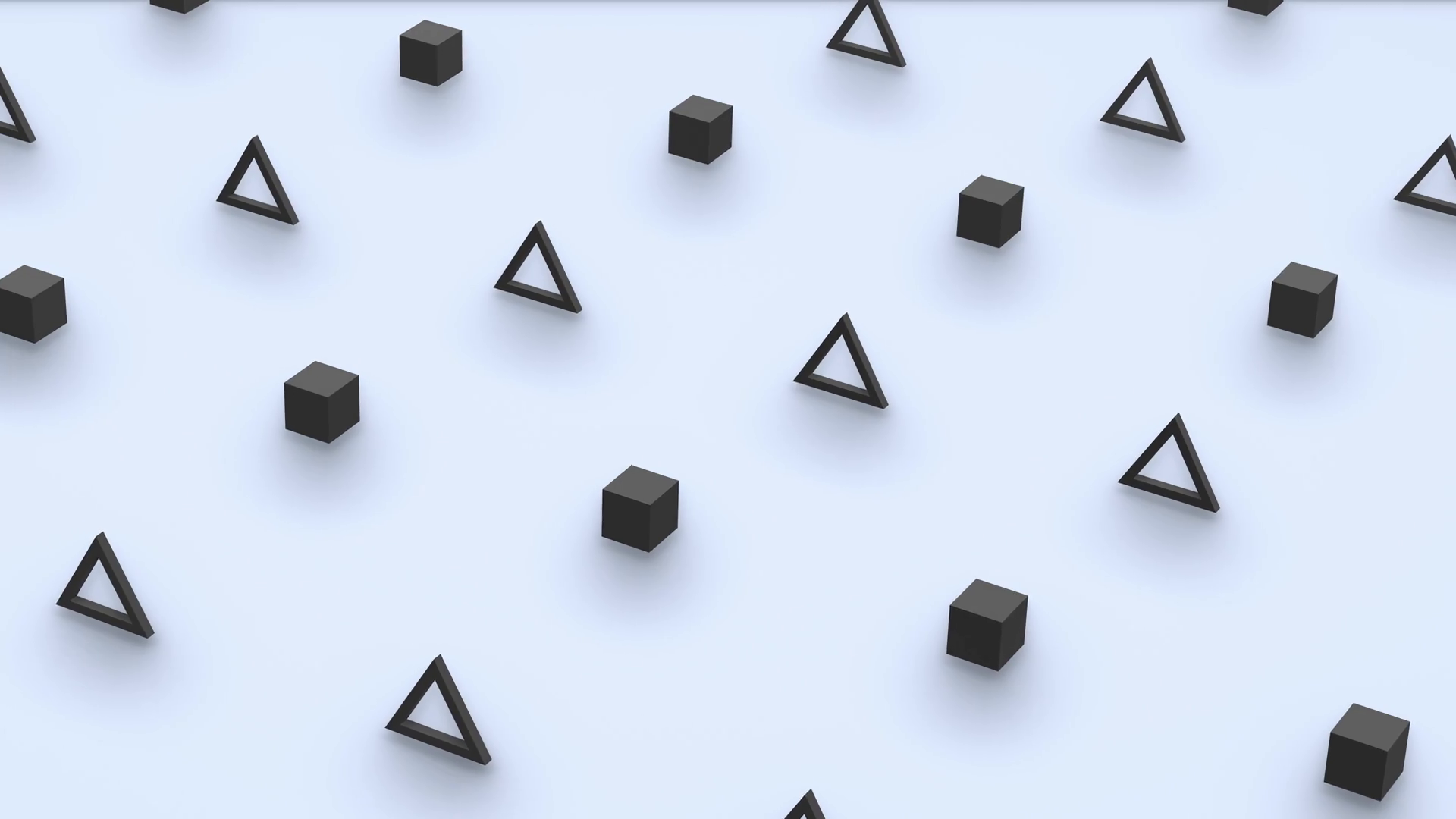 Futuristic 3d Render Of Triangle Cube Shapes Stock Motion Graphics SBV ...