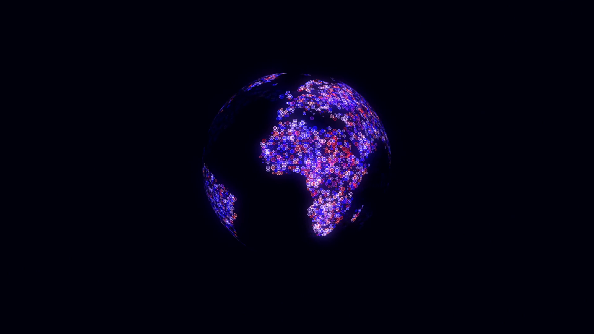 Animation Of Spinning Globe Of Earth Planet Stock Motion Graphics SBV ...