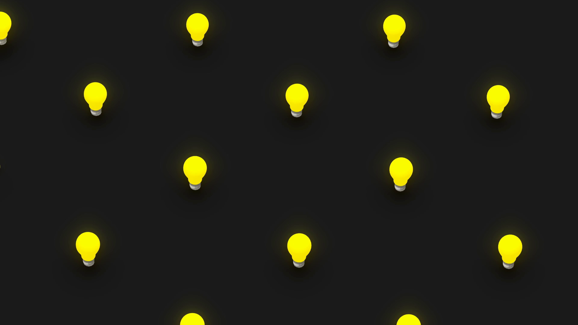 Abstract 3d Render Of Light Bulb Objects In Stock Motion Graphics SBV ...