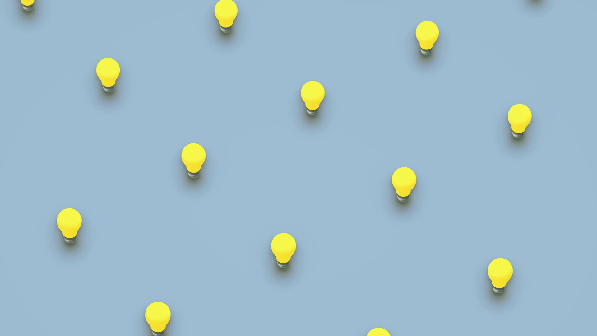 Abstract 3d Render Of Light Bulb Objects In Stock Motion Graphics SBV ...