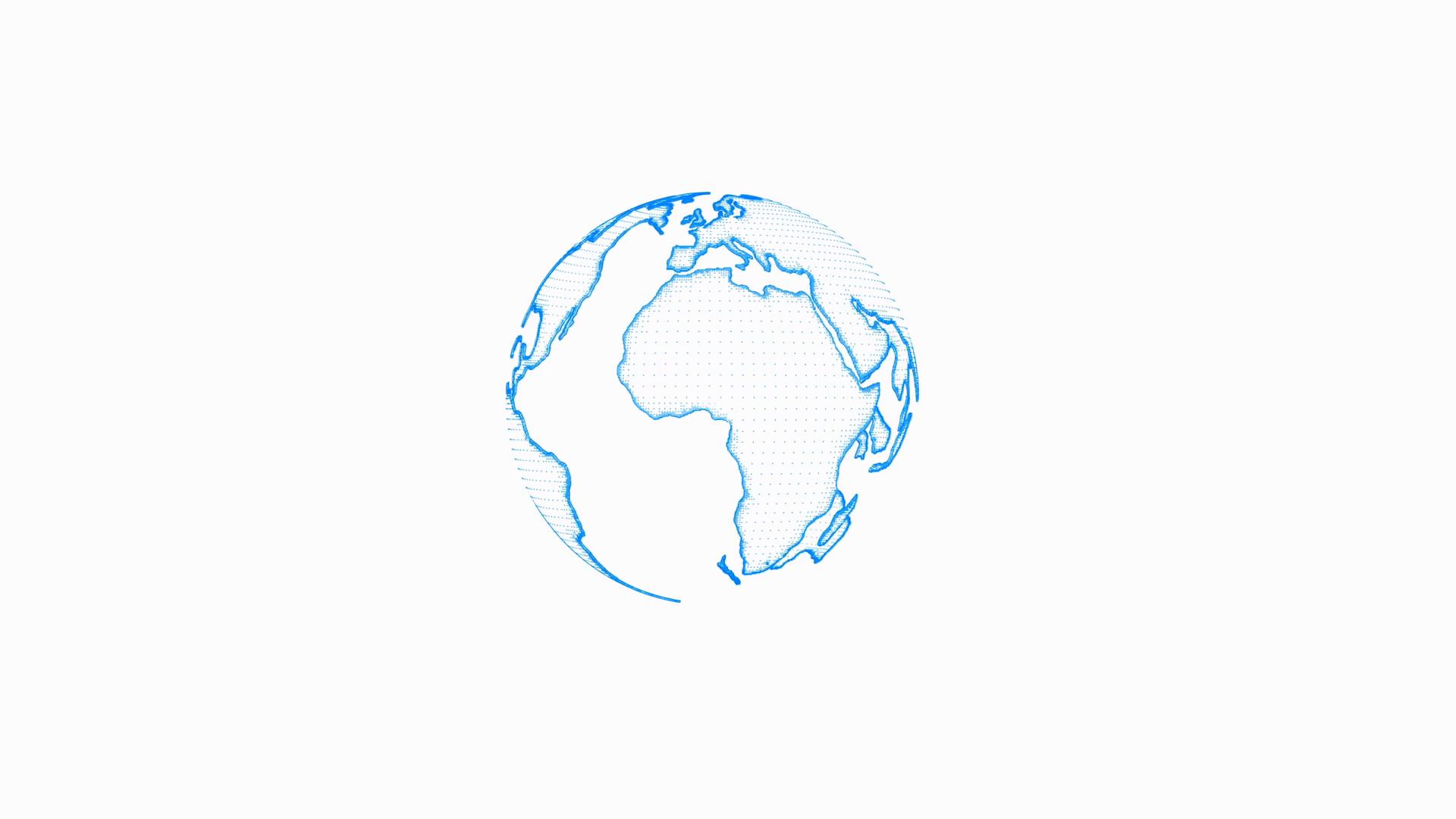 Animation Of Rotating Globe Of Earth Planet Stock Motion Graphics SBV ...