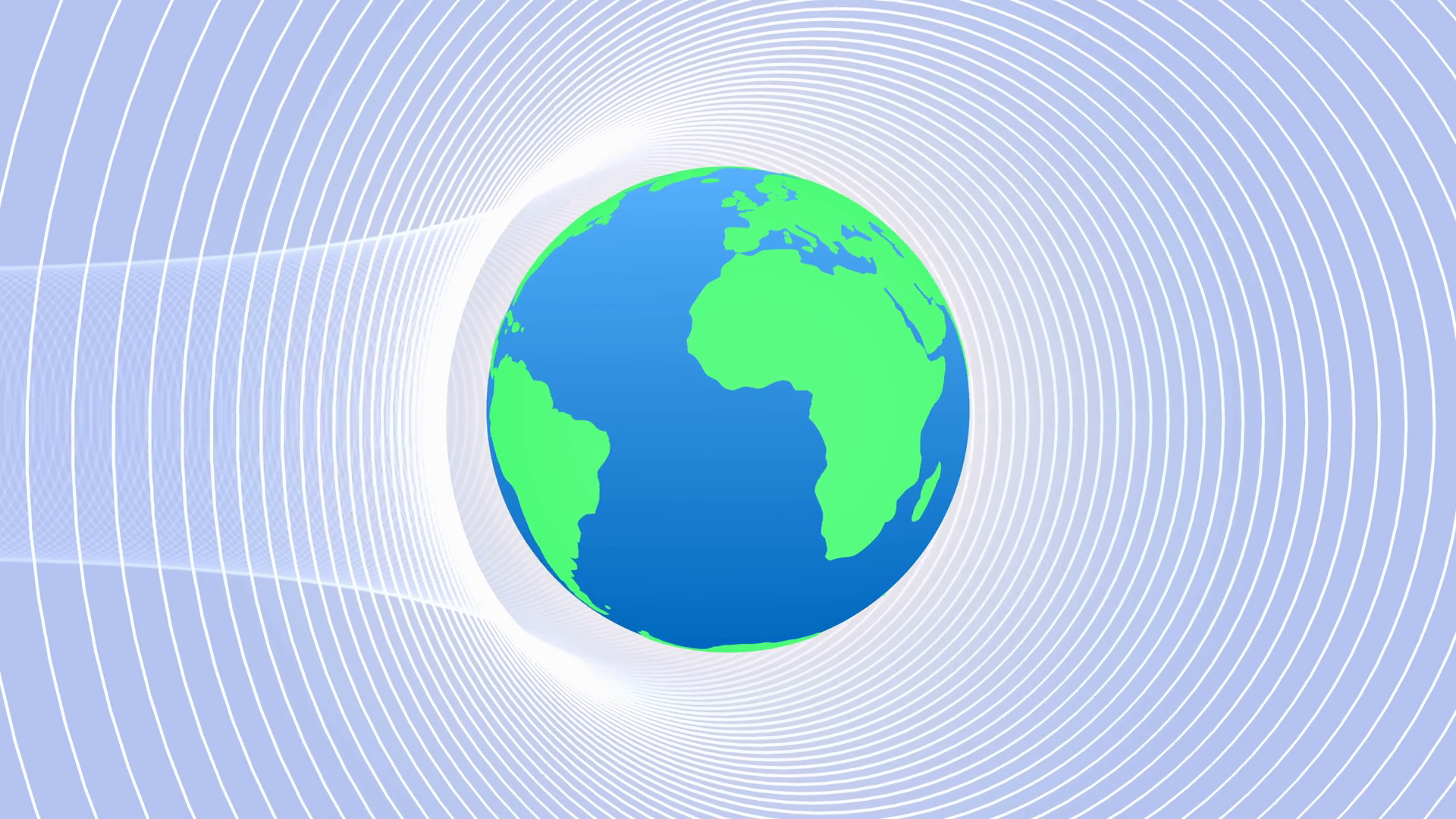 3d Animation Of Earth Globe In Green Blue Stock Motion Graphics SBV ...