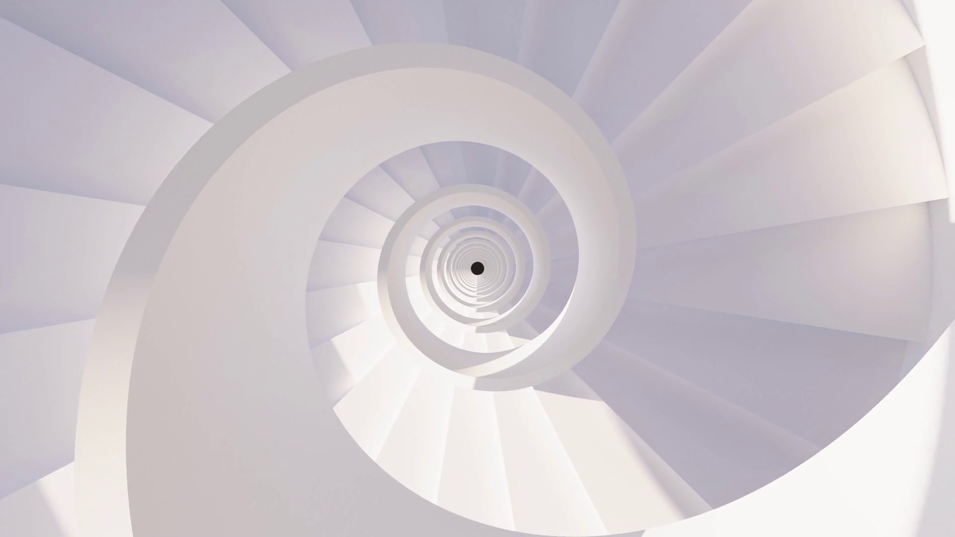 3d Render Of White Spiral Staircase With Sun Stock Motion Graphics SBV ...