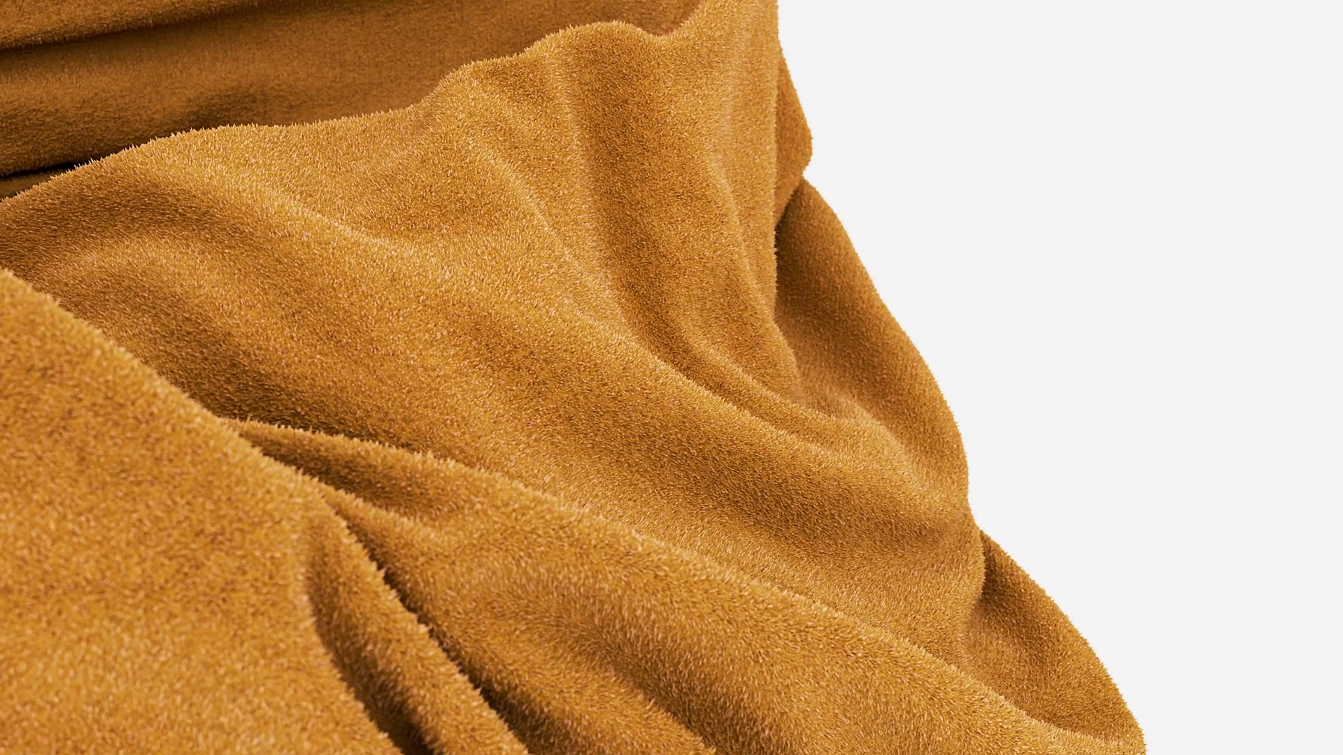 3d Render Of Wavy In Air Brown Suede Leather Stock Motion Graphics SBV ...