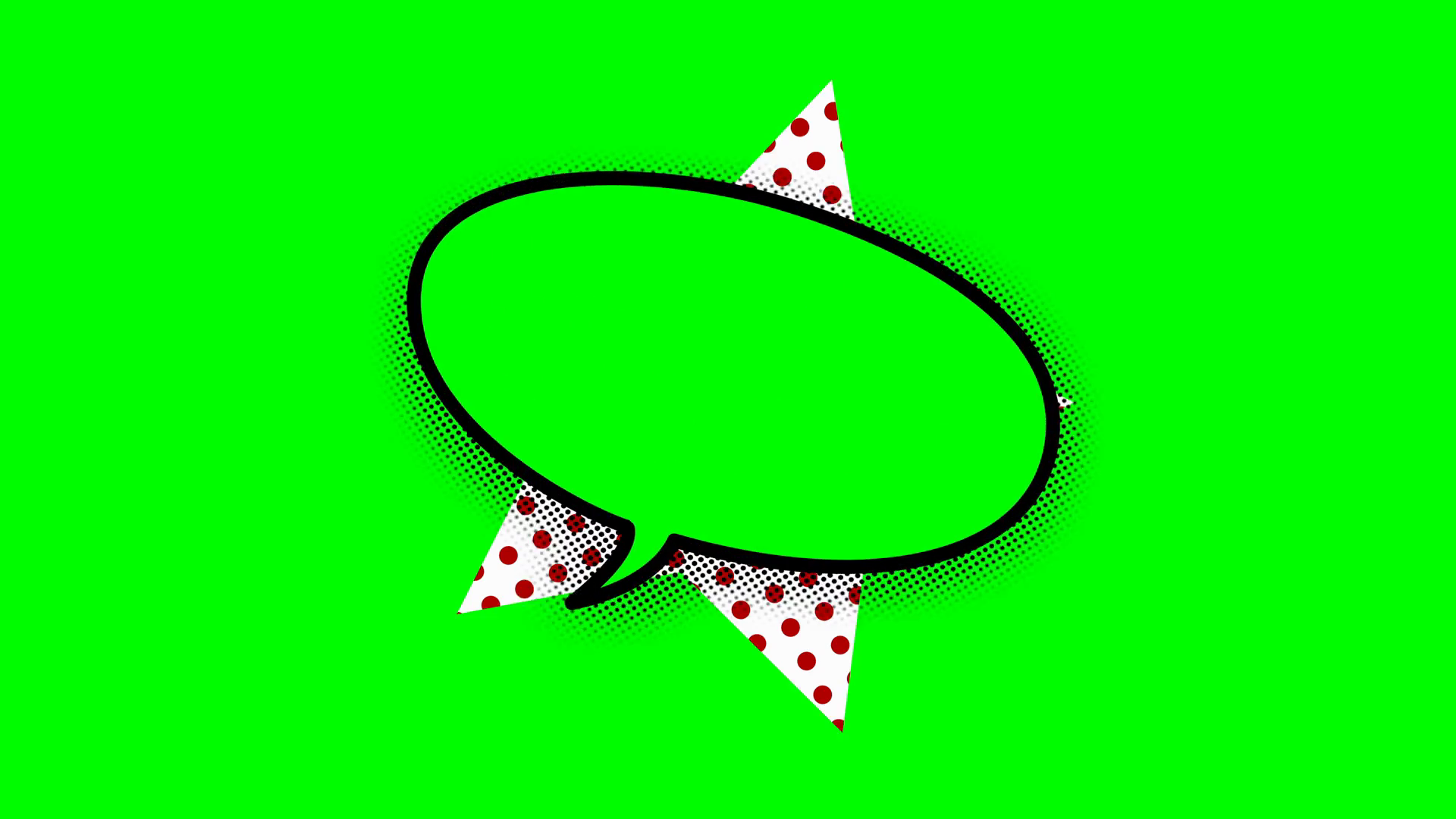 Blank Speech Balloon In Comic Style Stock Motion Graphics SBV-322536811 ...