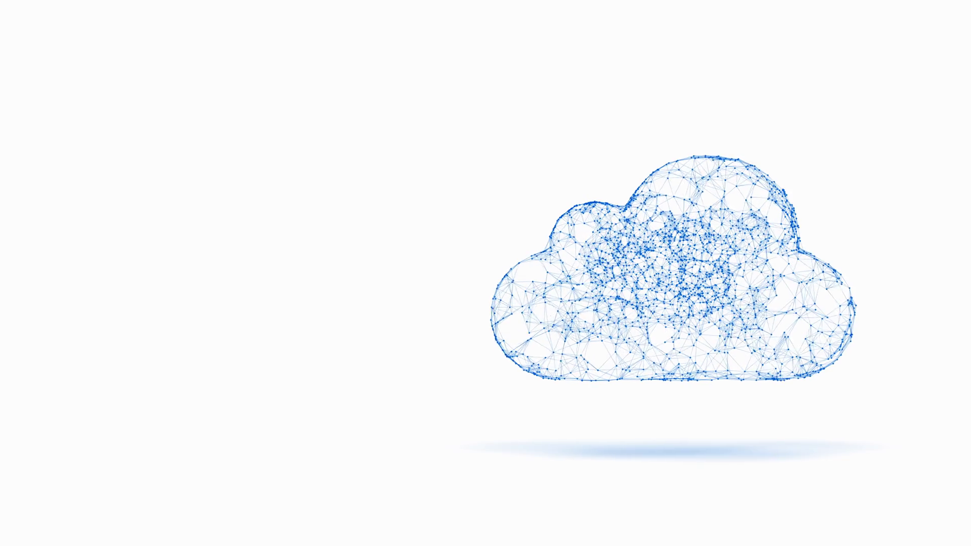 Cloud Computing Tech Animation Of Cloud Stock Motion Graphics SBV ...