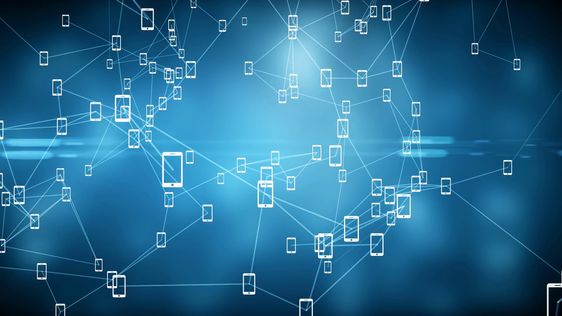 Internet Of Things Slow Moving Connected Stock Motion Graphics SBV ...