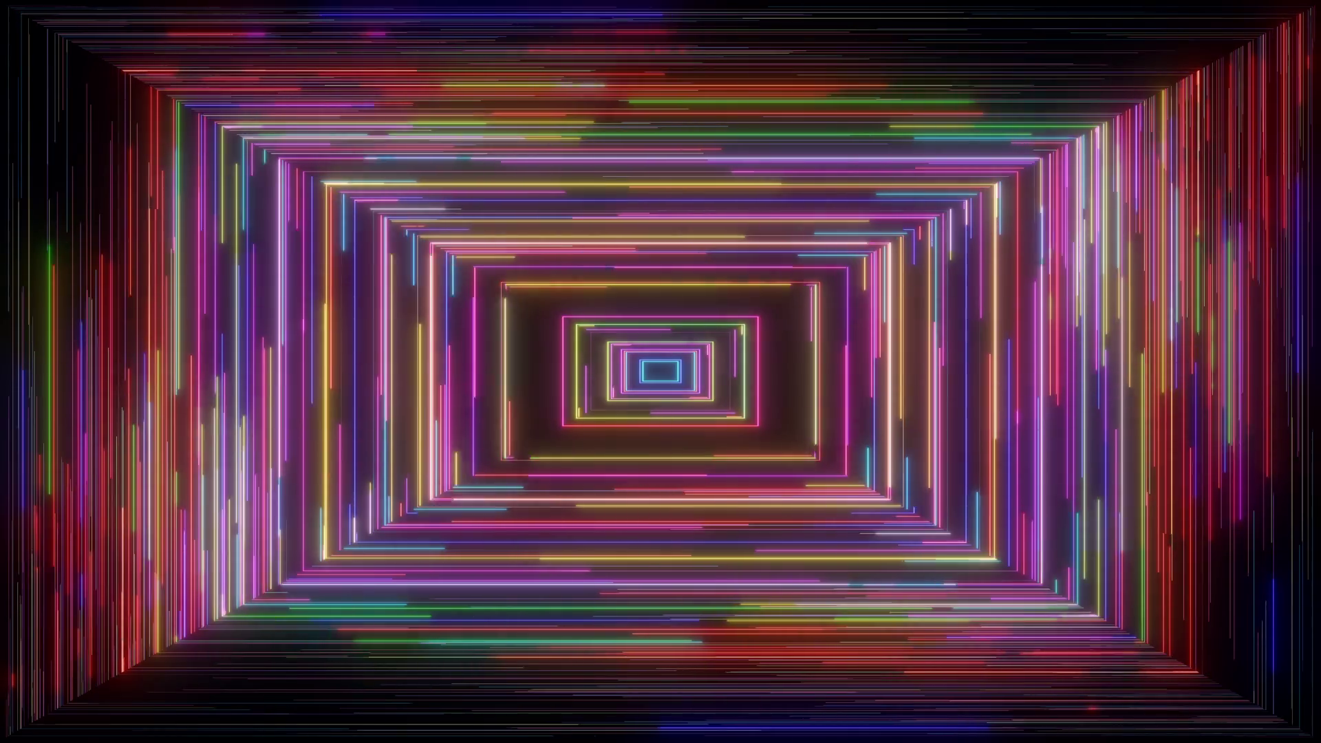 abstract colorful background with glowing lines, animated live ...