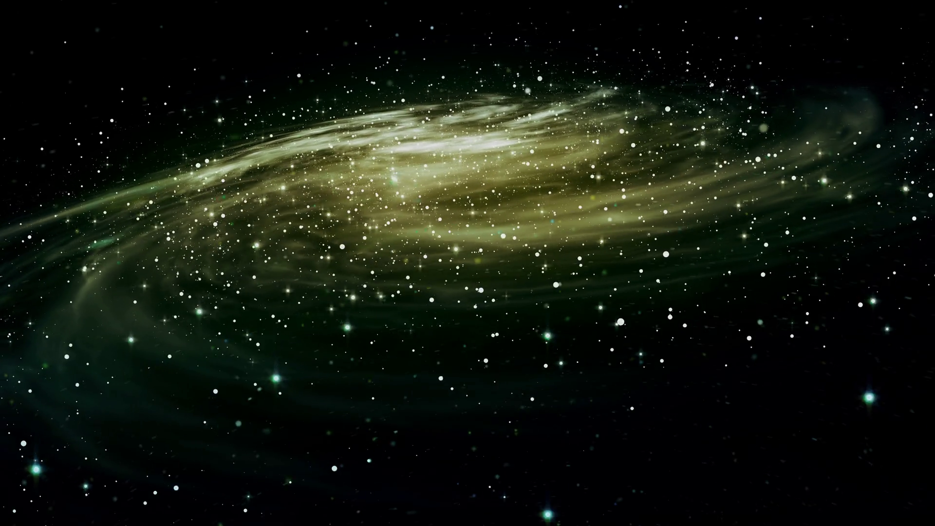 Rotating spiral galaxy, deep space, 4K animation Motion Background 00: ...