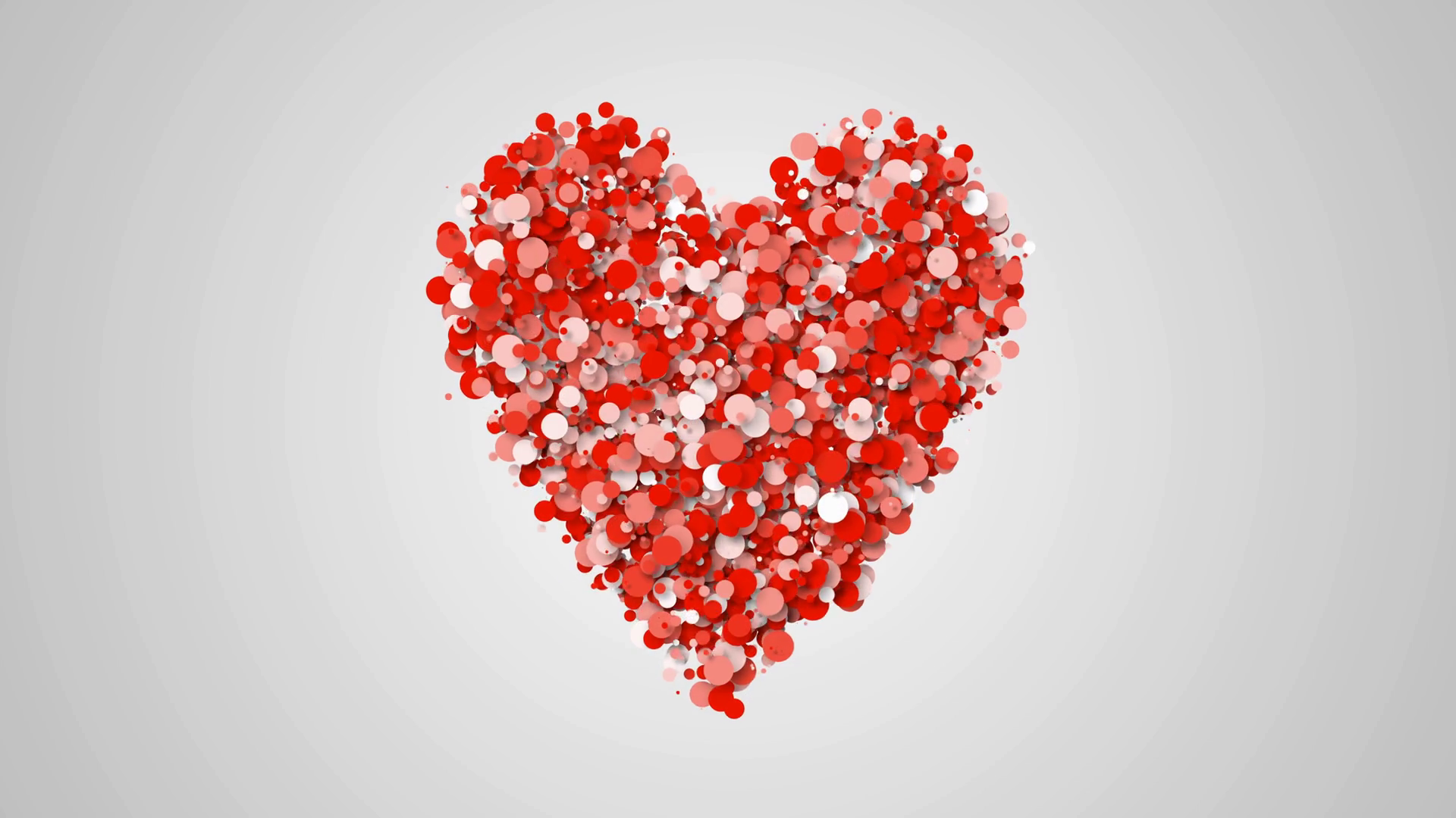 Slow Motion Of Particles In Heart Shape 4k Stock Motion Graphics SBV ...