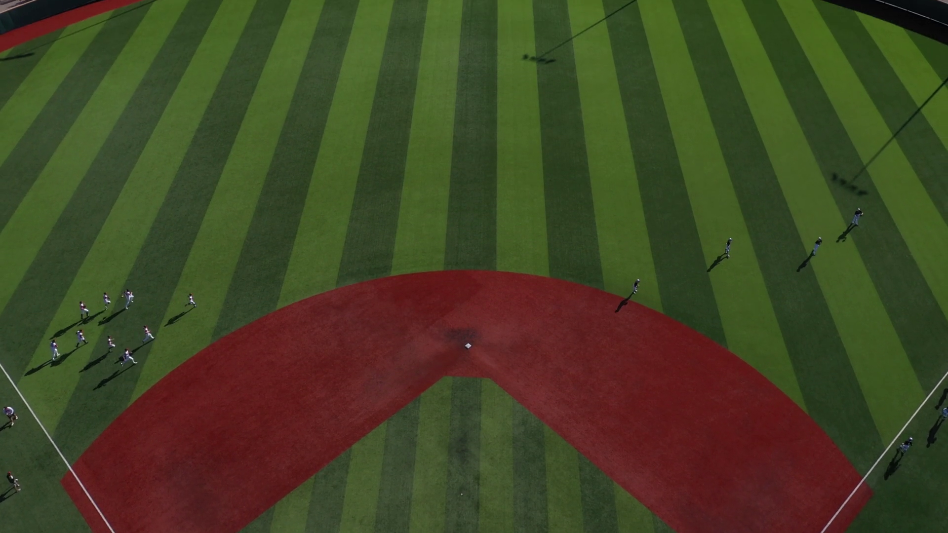 Baseball Field Overhead View In Albuquerque Stock Footage SBV-352468625 ...