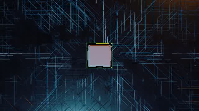 Microprocessor Animation | Effects and Overlays motion backgrounds ...